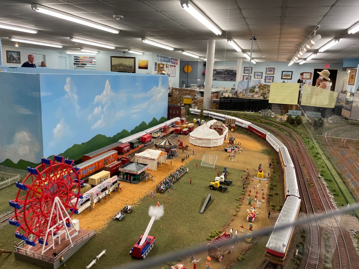 Railroad museum in the Texas city museum