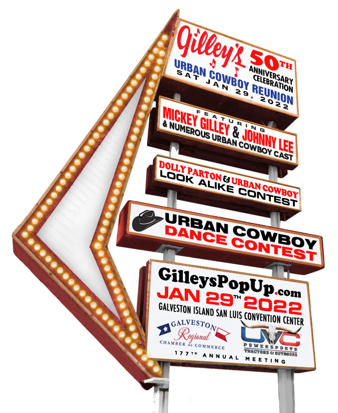 Gilley's 50th anniversary celebration!