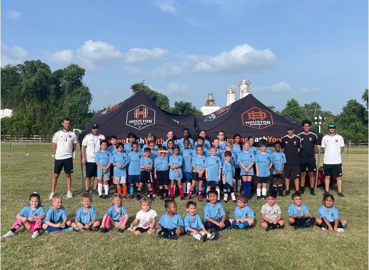Houston Dynamo Dash Youth Soccer Club Summer Camp Success 2022
