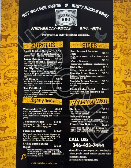 Rusty Buckle BBQ Company in New Caney TX